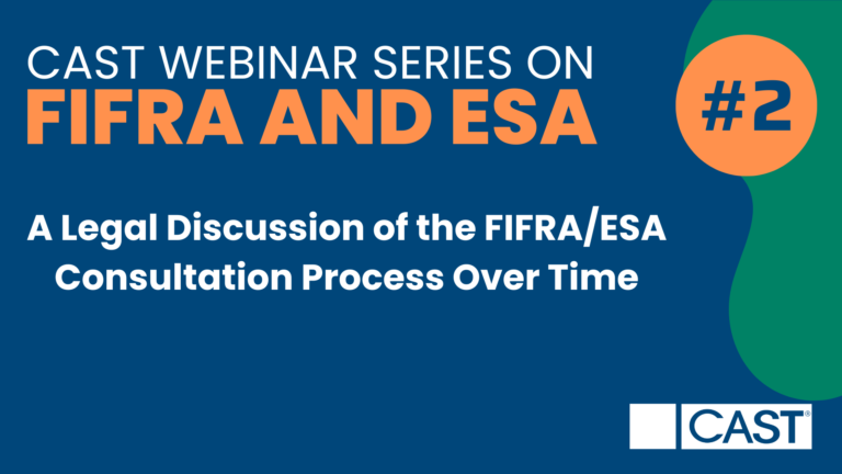 A Legal Discussion of the FIFRA/ESA Consultation Process Over Time ... A Legal Discussion of the FIFRA/ESA Consultation Process Over Time ...