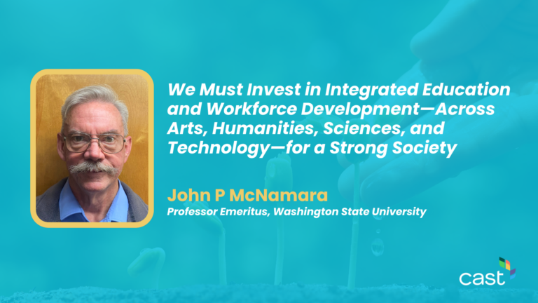 We Must Invest in Integrated Education and Workforce Development—Across ...